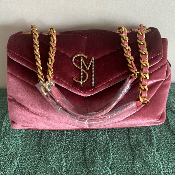 Steve Madden | Bags | Steve Madden Velvet Coleman Shoulder Bag Rust ...